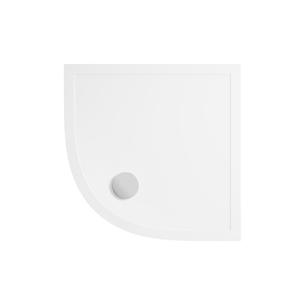 28mm Anti-Slip Ultra-Slim 1200mm x 800mm Offset Quadrant Tray & Waste