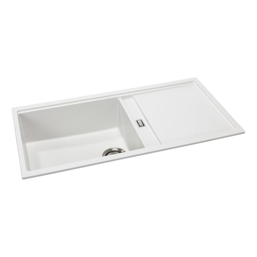 Abode Synchronist Large 1.25B & Drainer Inset/Undermount Sink