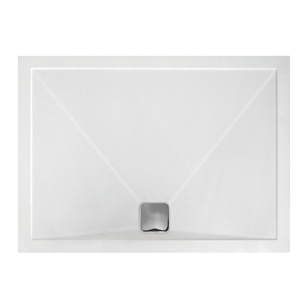 Anti-Slip Shower Tray Waste & Cover - Chrome