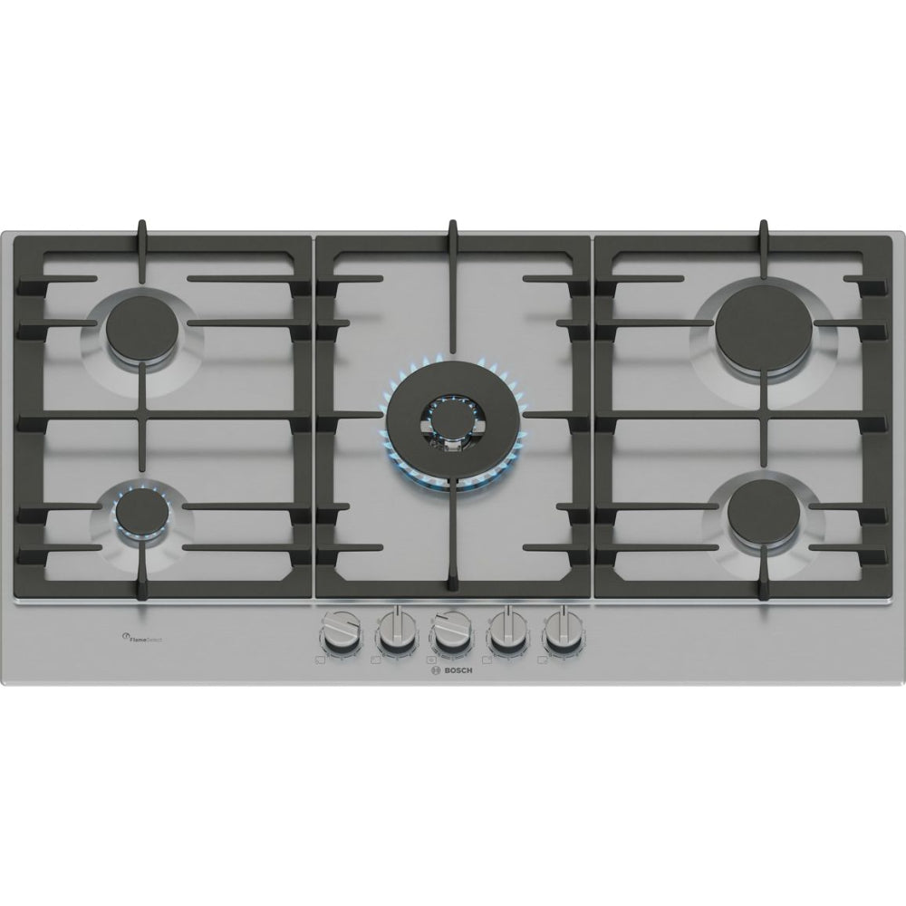 Bosch Series 6 PCR9A5B90 90cm Gas Hob - St/Steel