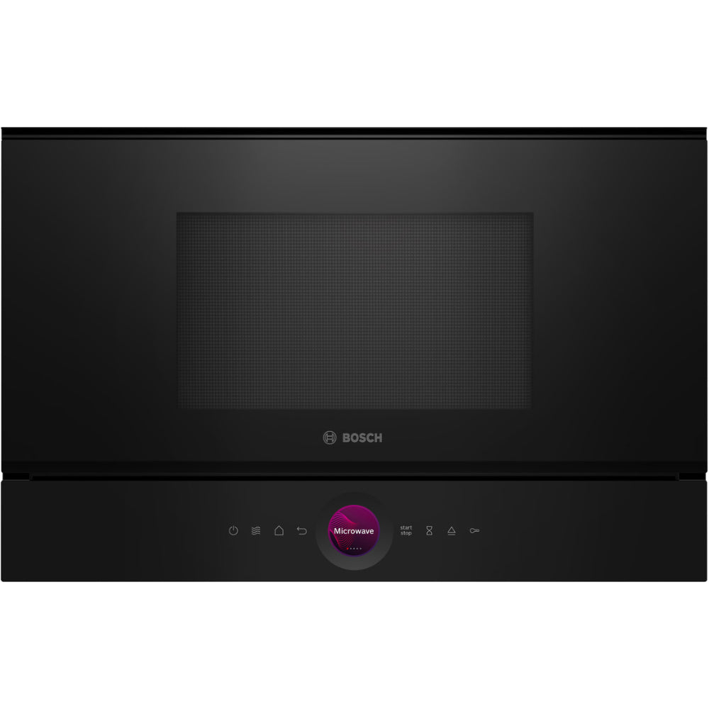 Bosch Series 8 BFL7221B1B B/I 900W Microwave - Black