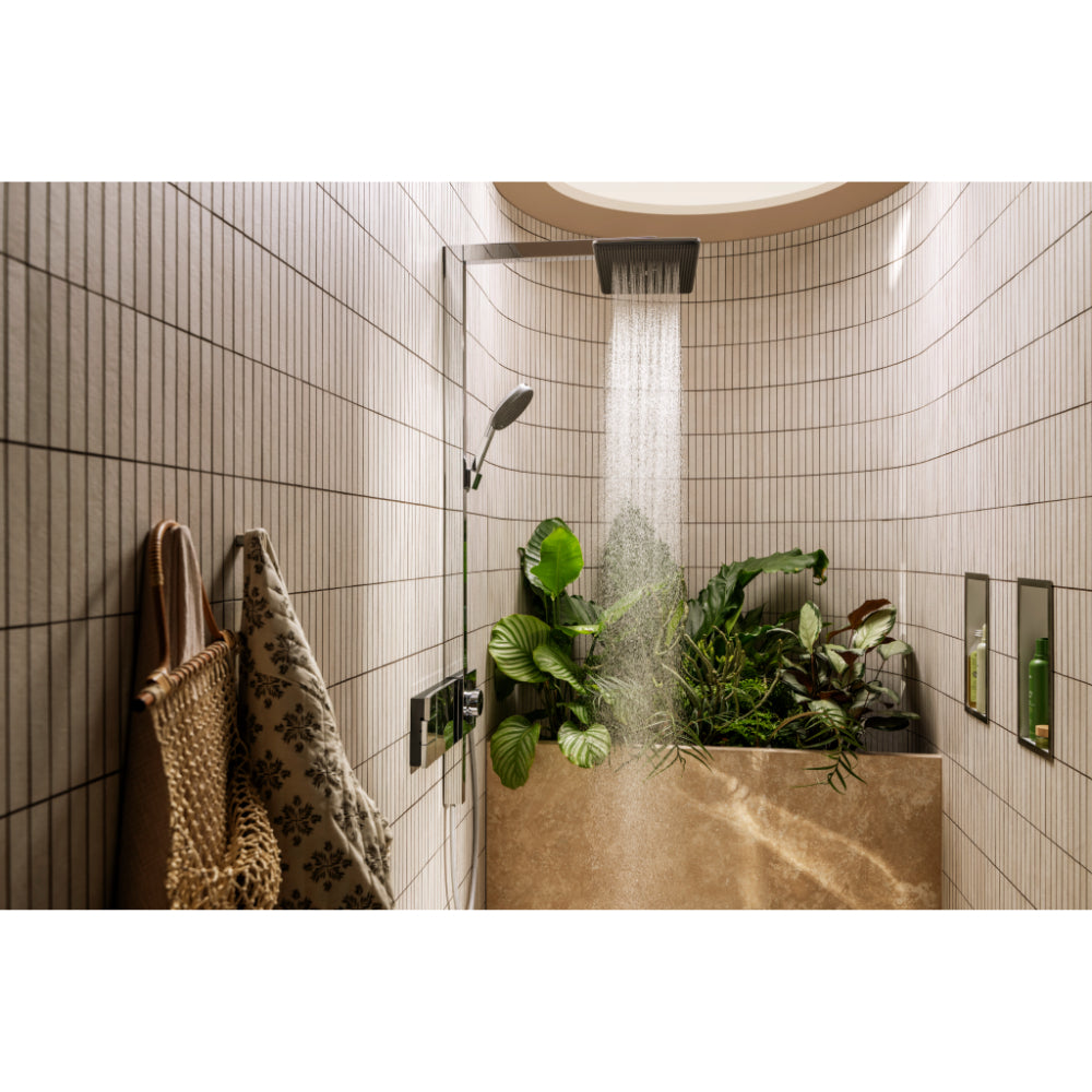 Hansgrohe Raindance Alive Q Showerpipe 210/340 2Jet Ecosmart with ...