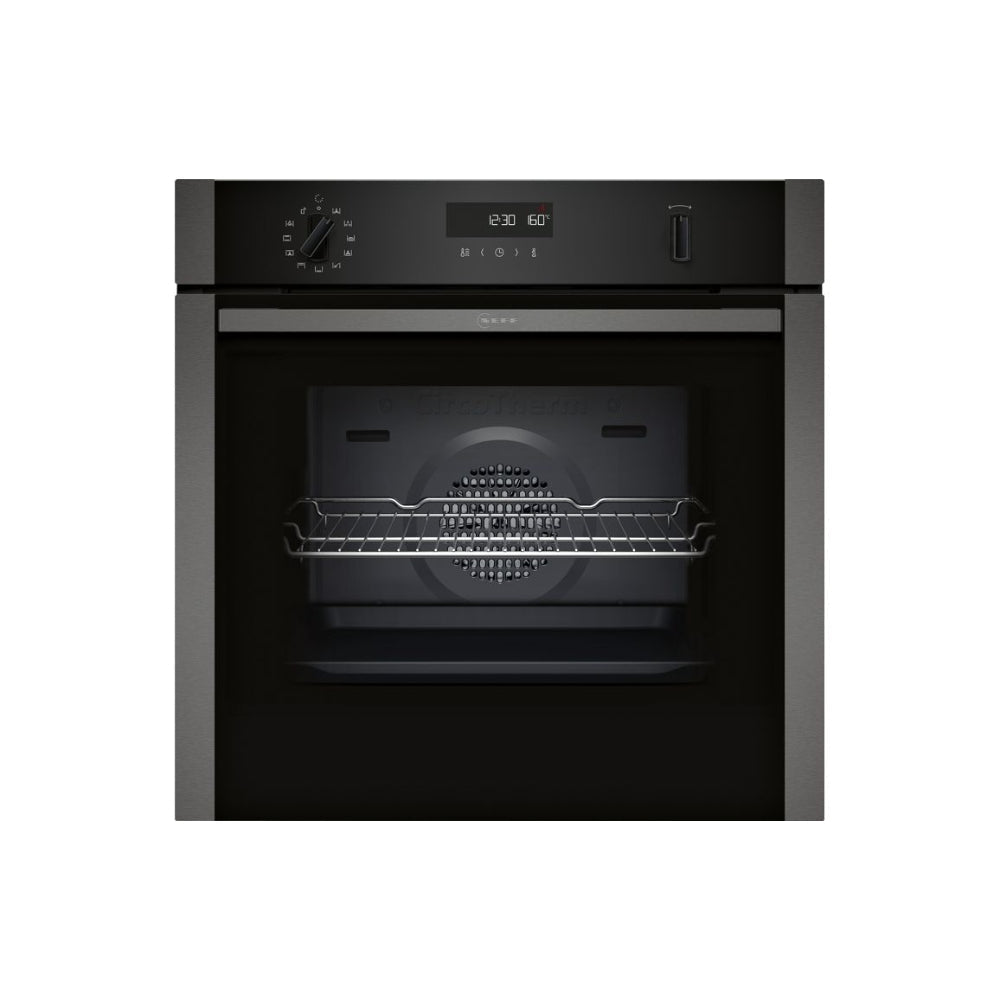 Neff N50 B2ACH7AG7B Single Pyrolytic Oven - Graphite Grey
