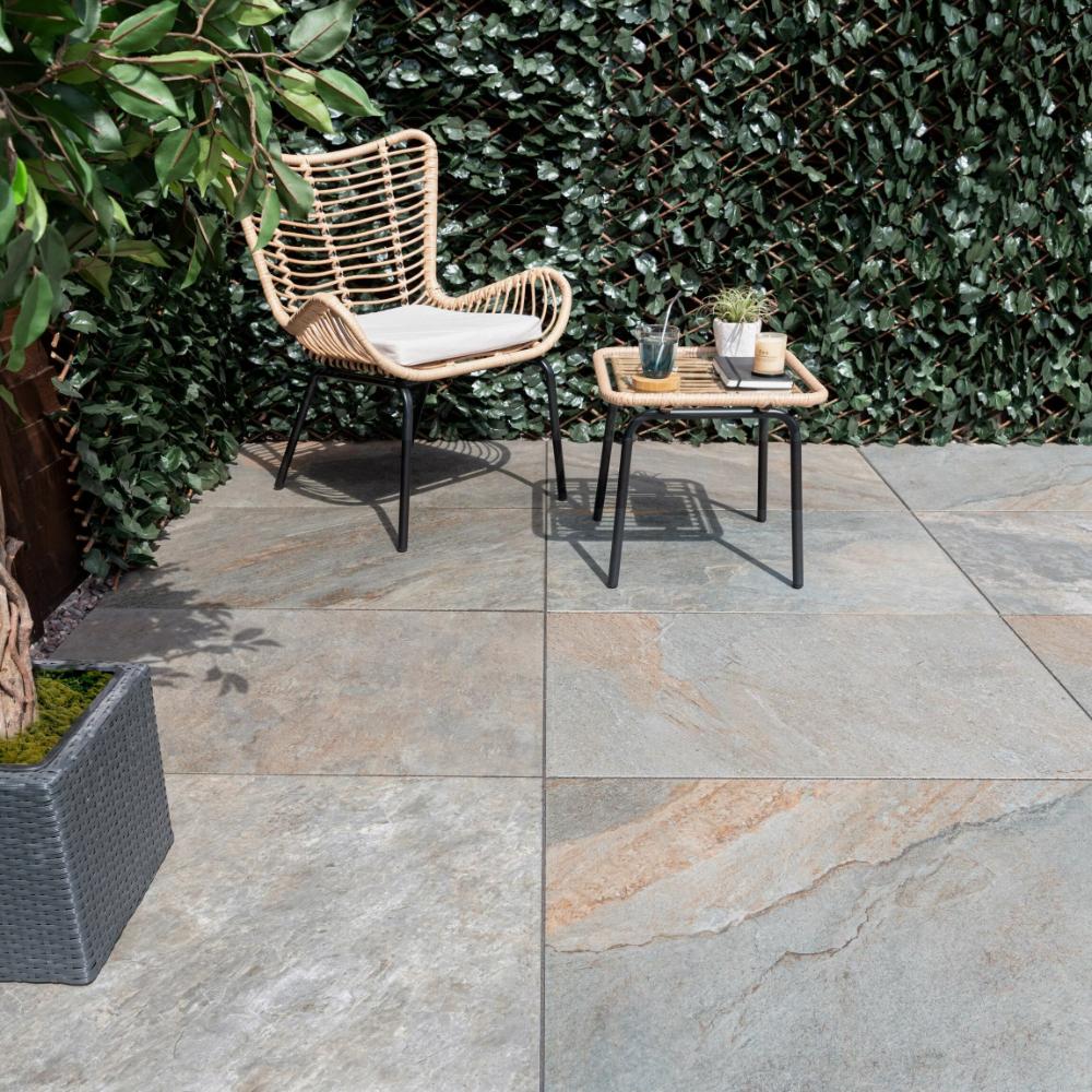 Splendour Unaway 900x600 Natural Slate Effect Slabs Tiles