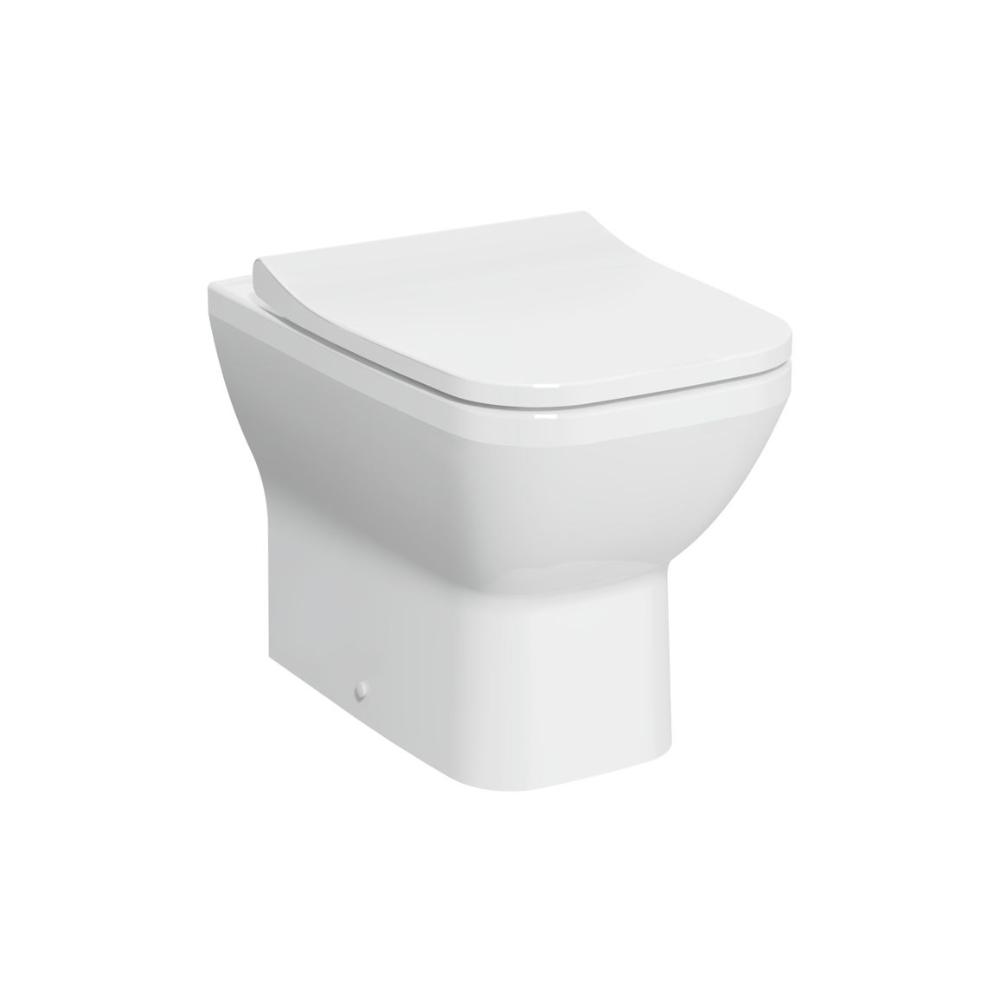 VitrA Integra Square Rimless Back to Wall Pan Only - White