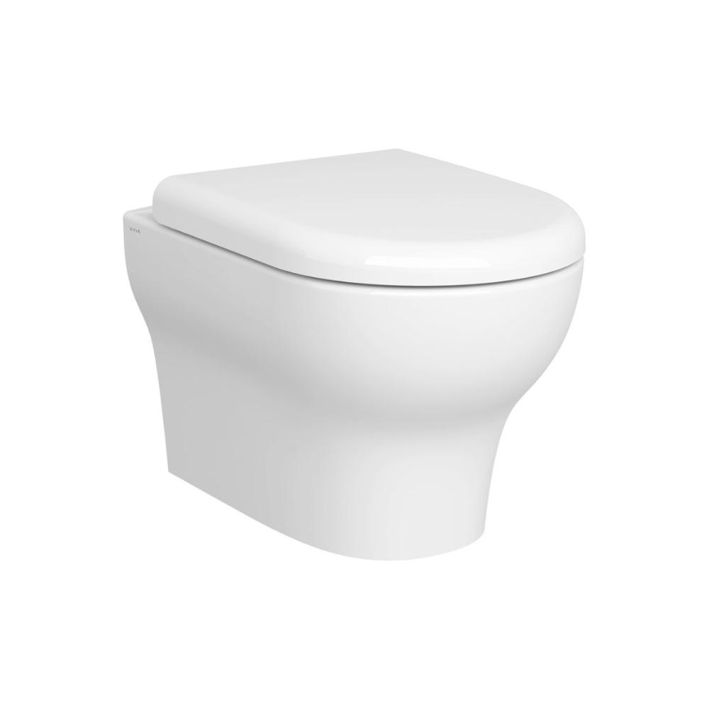VitrA Zentrum SmoothFlush Wall Hung Pan Only (Hidden Fix) - White