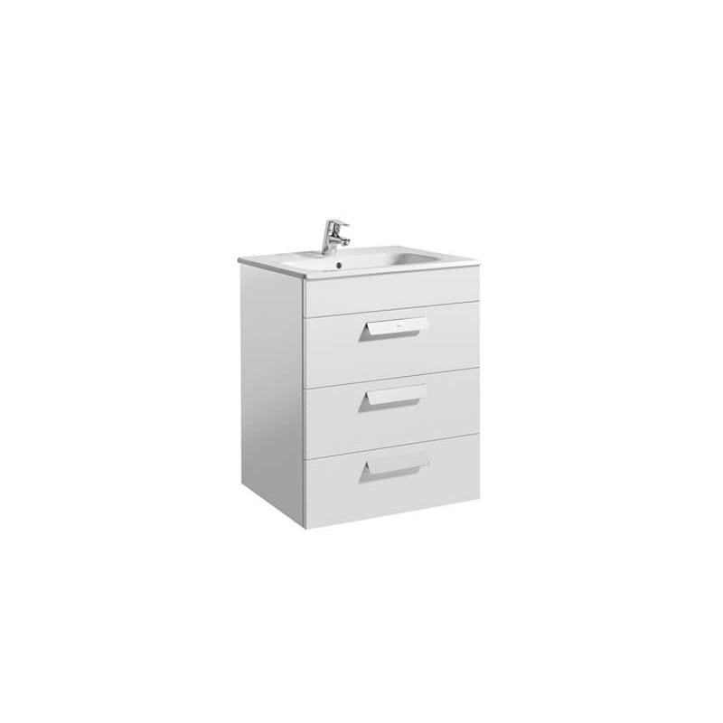 Roca Debba Unik 600/800mm Vanity Unit - Wall Hung 3 Drawer Unit