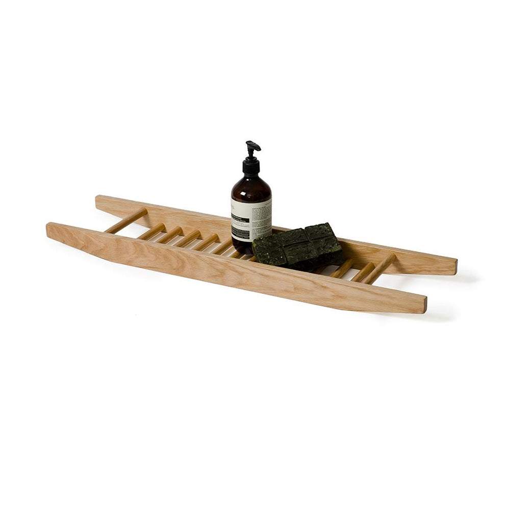 Wooden Bath Bridge Studio / Bath Rack - Natural Oak