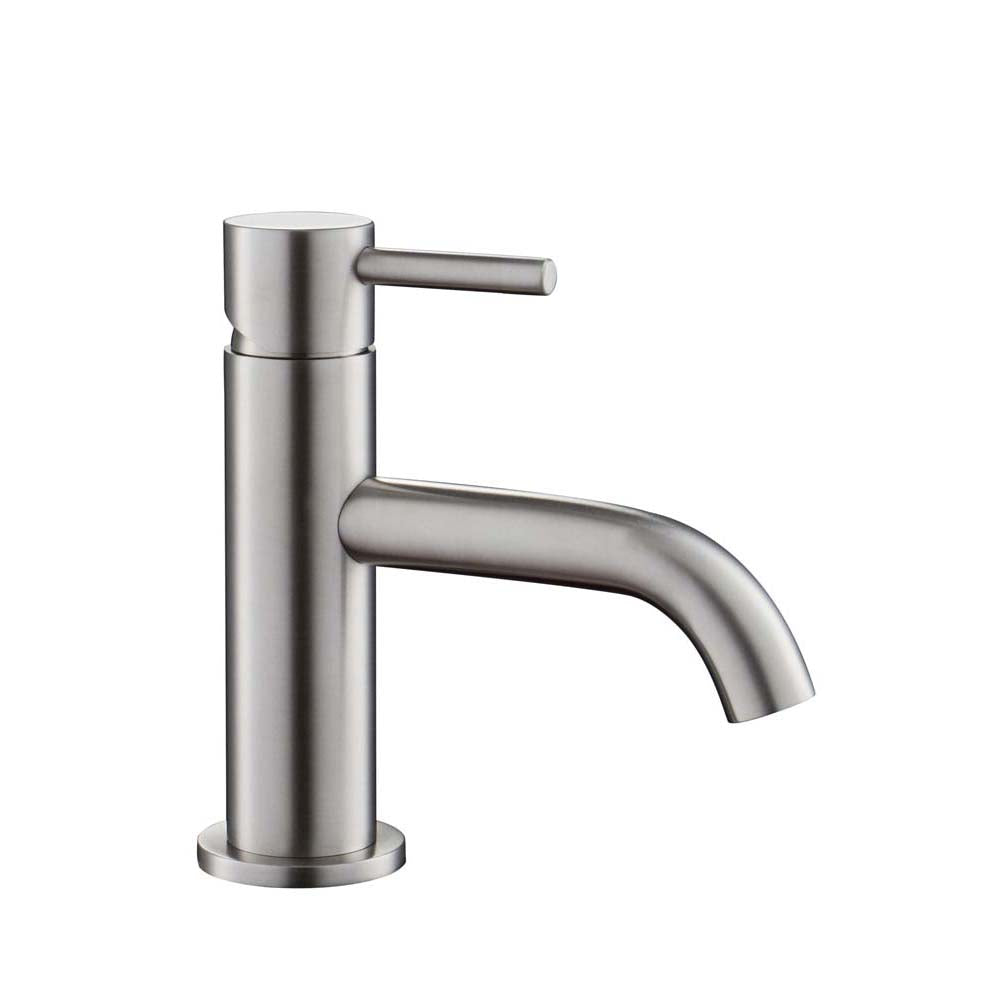JTP Inox Mini Single Lever Basin Mixer Tap 80mm Spout