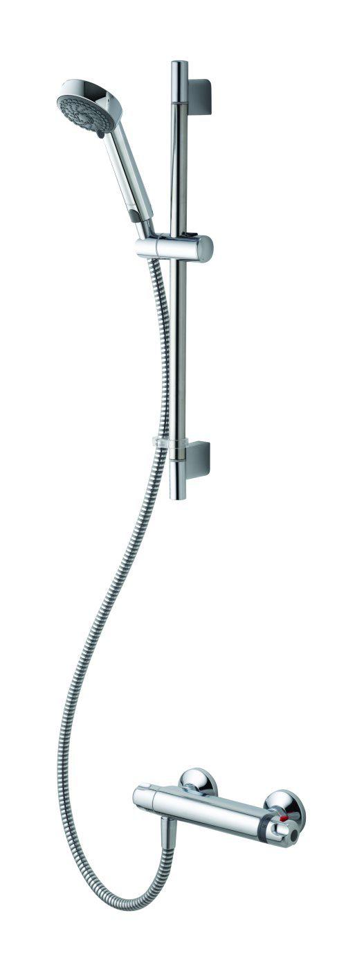 Midas 100 Bar Mixer Shower With Adjustable Head And Easy Fit Bracket