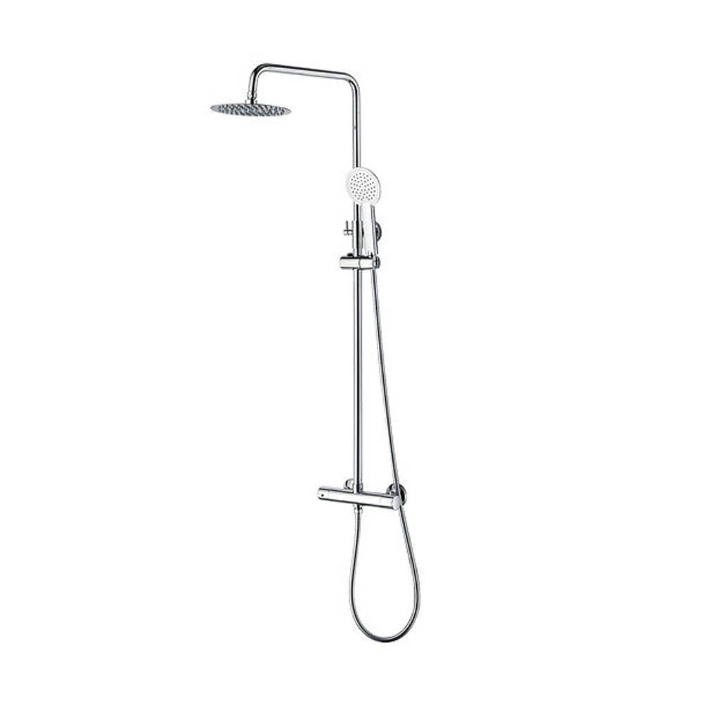 Niagara Equate Round Thermostatic Shower Set - Chrome
