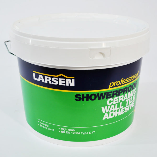 Larsen Pro Showerproof Adhesive 10Ltrs