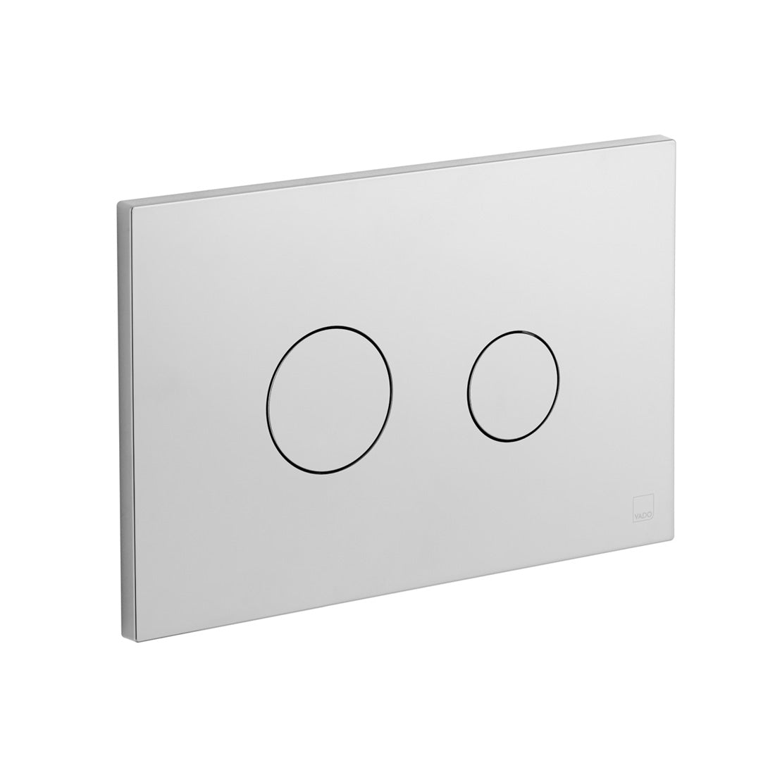 VADO Round Dual Flush Plate - Chrome