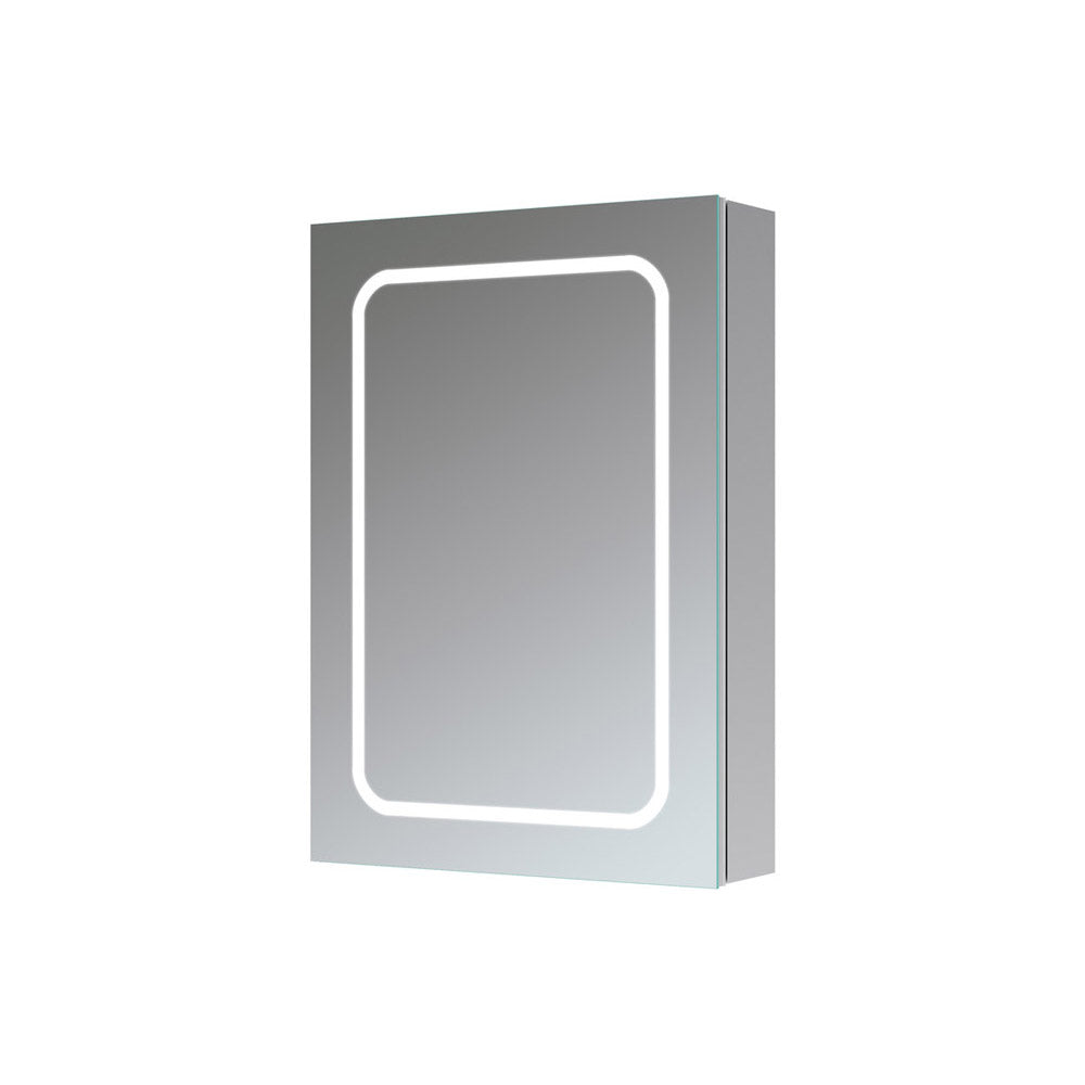 Bliss BLIS106295 Neve 500mm 1 Door Front-Lit LED Mirror Cabinet