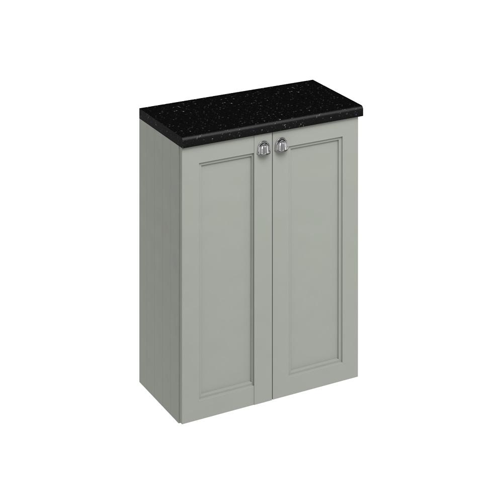 Burlington Traditional 60cm Double Door Wood Base Storage Unit