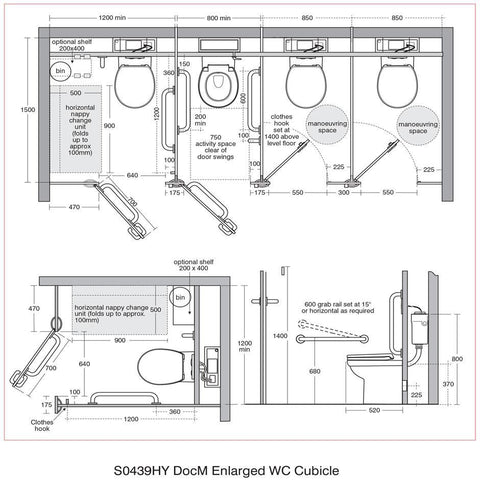 Armitage Shanks Contour 21+ Back To Wall Rimless Wc Pan with Raised Ho