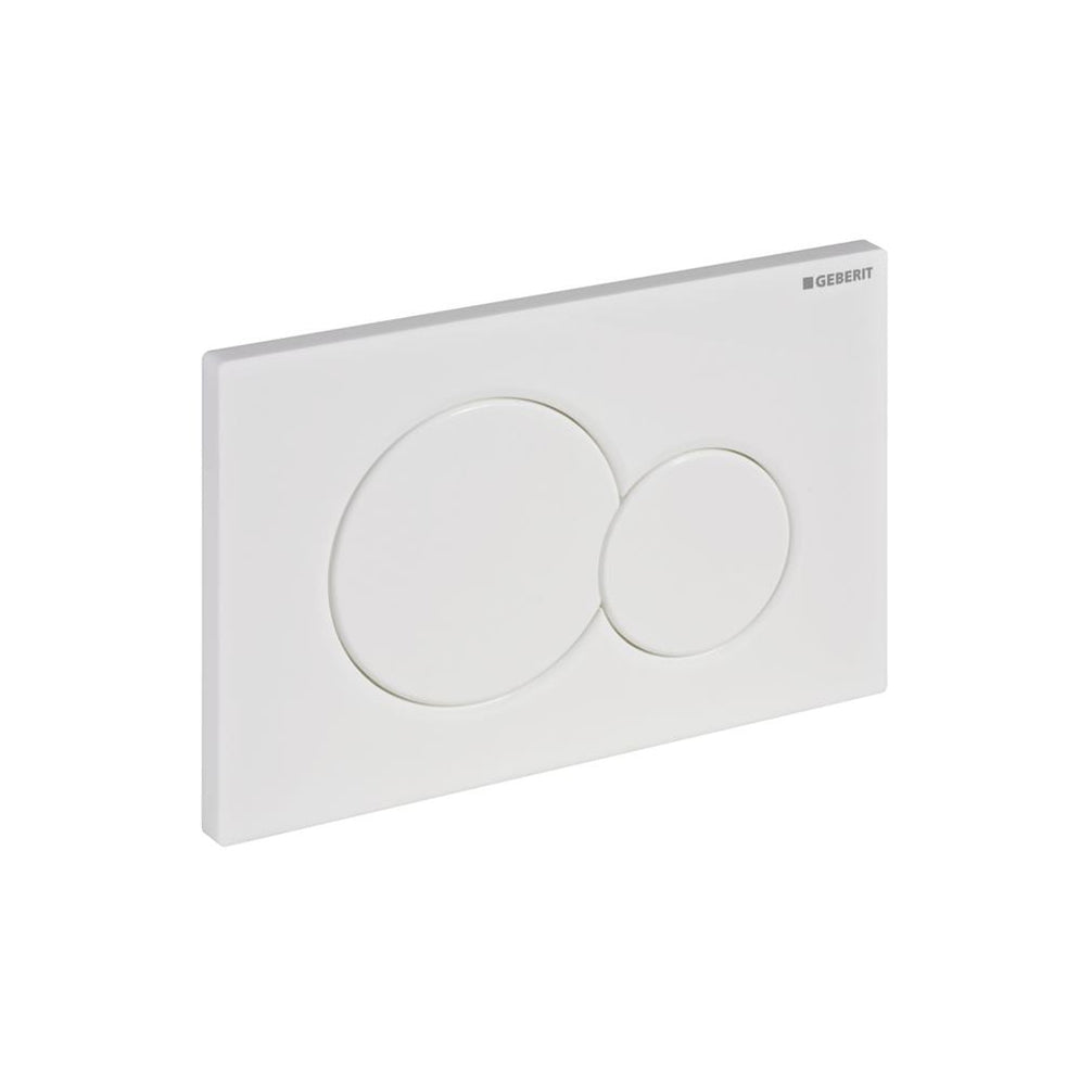 Geberit Sigma01 Plastic Flush Plate for Dual Flush
