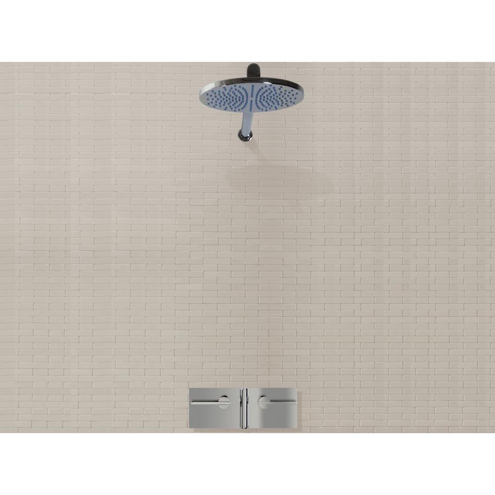 Matki Blade Concealed Mixer and Deluge with 550mm Arm