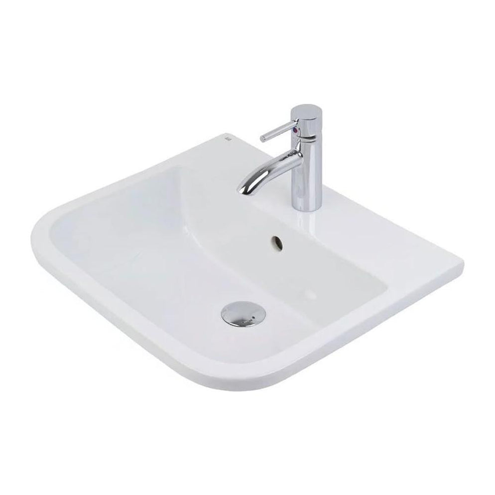 RAK Series 600 50cm Inset Basin - 1 & 2TH