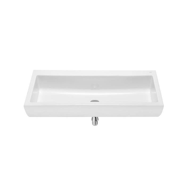 Roca Trough 60/100cm 0TH Wall Hung Basin