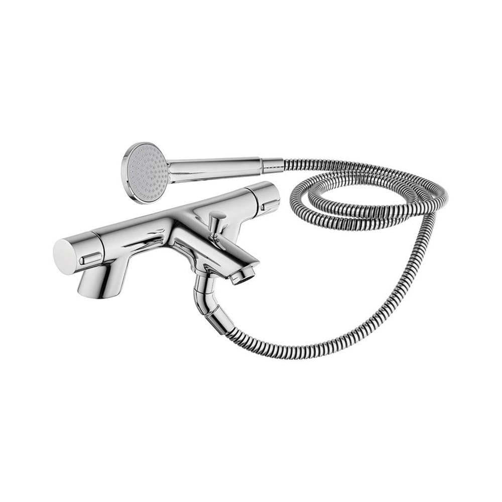 Sottini Rosita Dual Control Two Hole Bath Shower Mixer with Shower Set