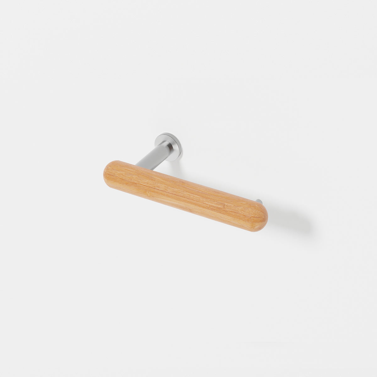 Yoku Single Toilet Roll Holder - Bamboo